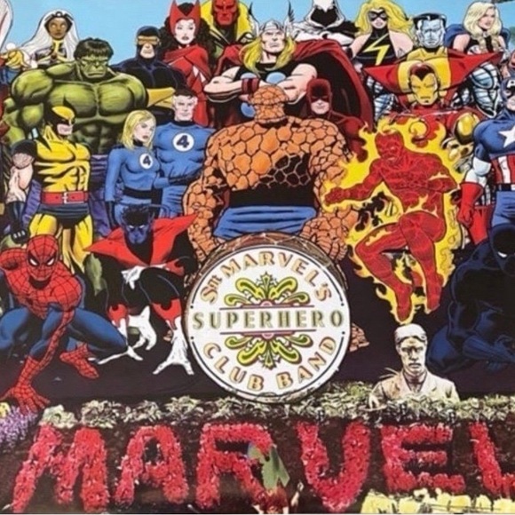Marvel | Art | Marvel Superhero Party Banner Poster | Poshmark